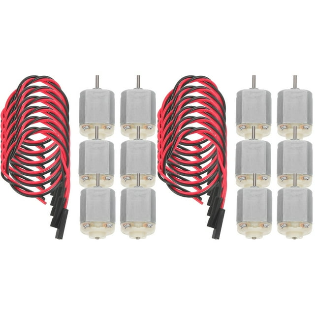 2 Sets of Micro Electric Motor Car Boat Model Motor Hobby Projects DIY ...