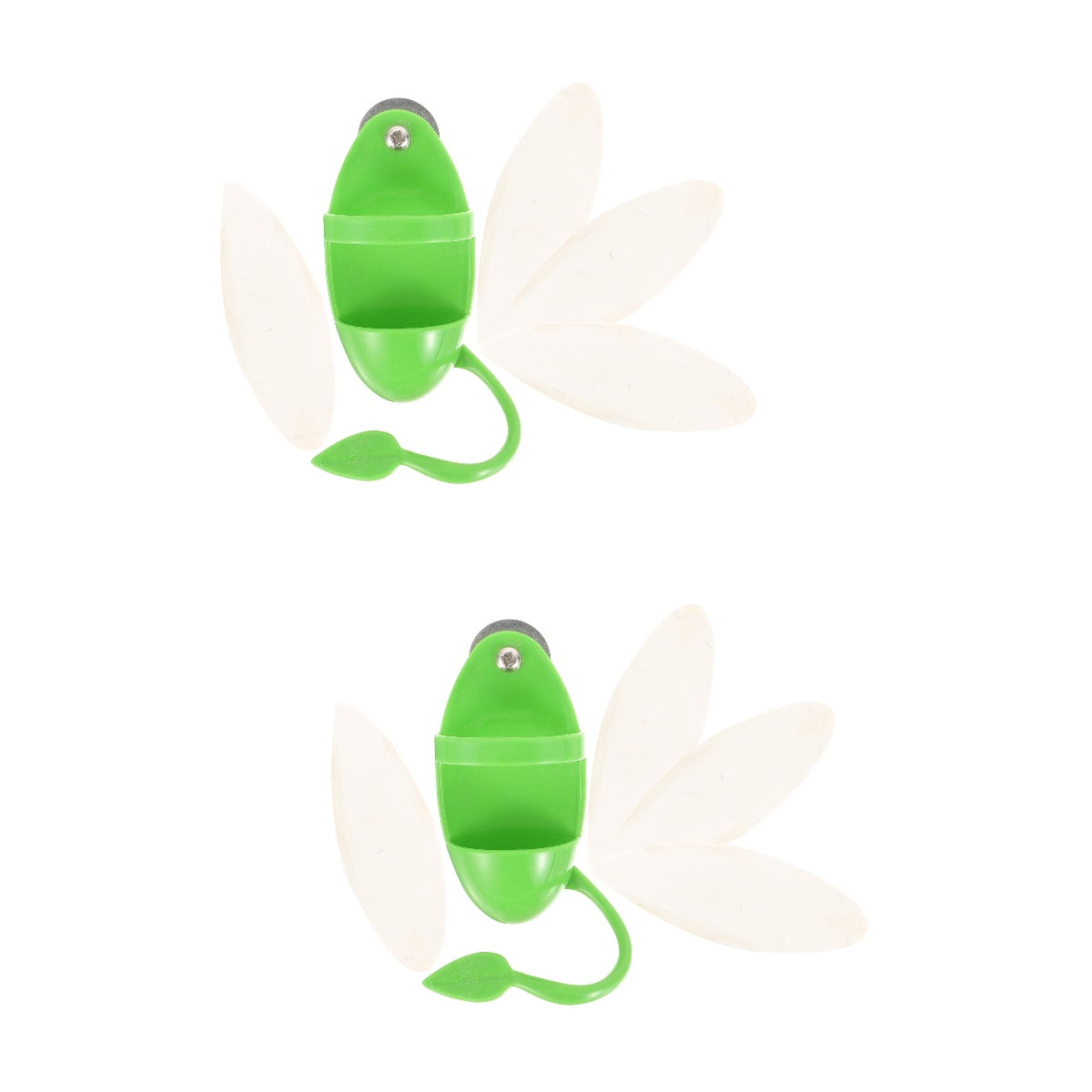 2 Sets of Parrot Cuttlebone Holder Bird Feeding Rack Bird Feeder ...