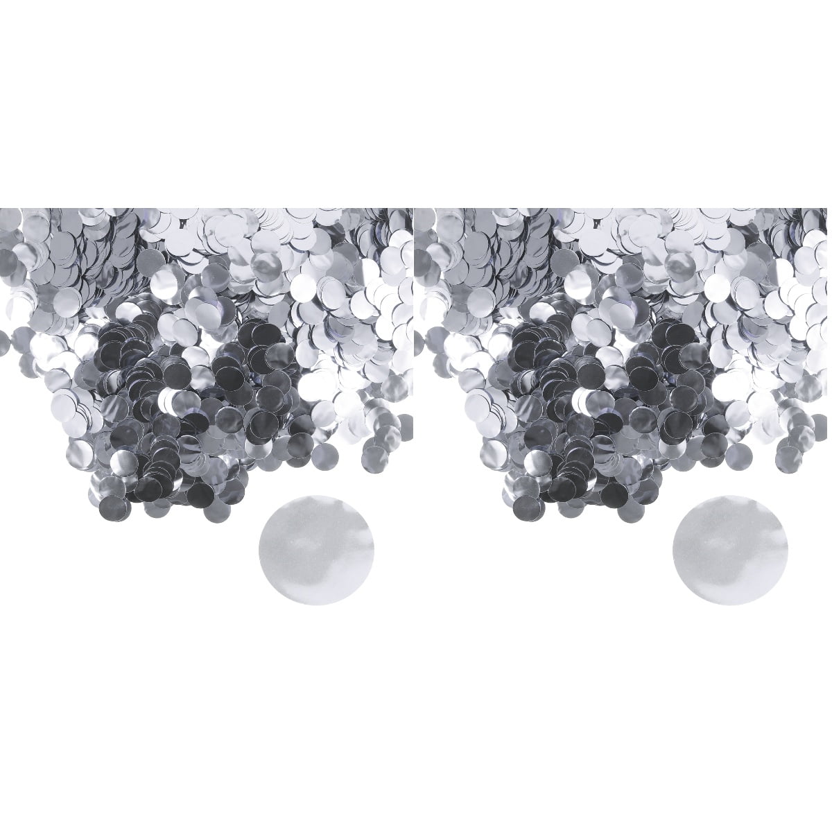 2 Sets of Party Round Shape Confetti Decorative Confetti Wedding ...