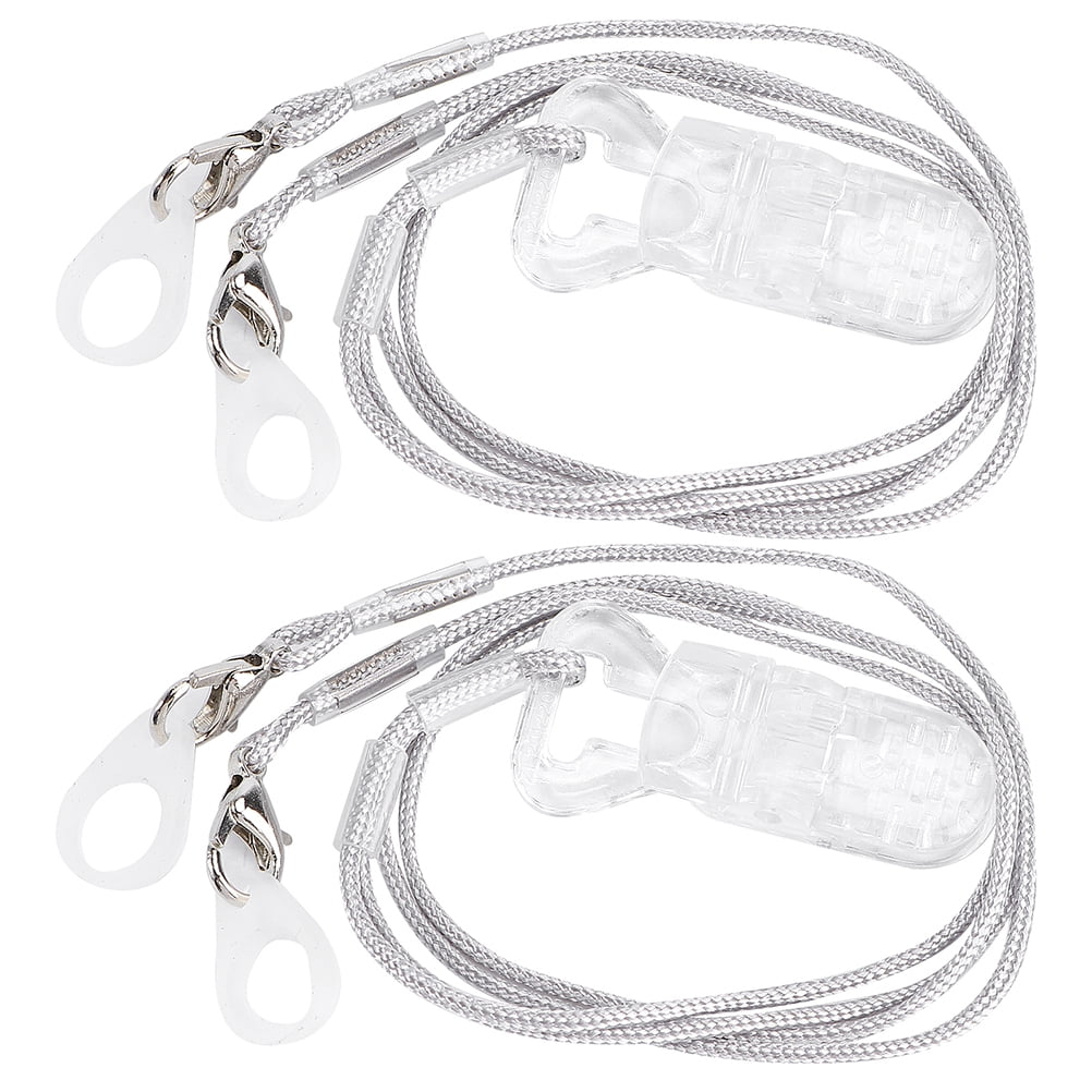2 Sets of Portable Hearing Aids Clips Practical Adults Children BTE ...