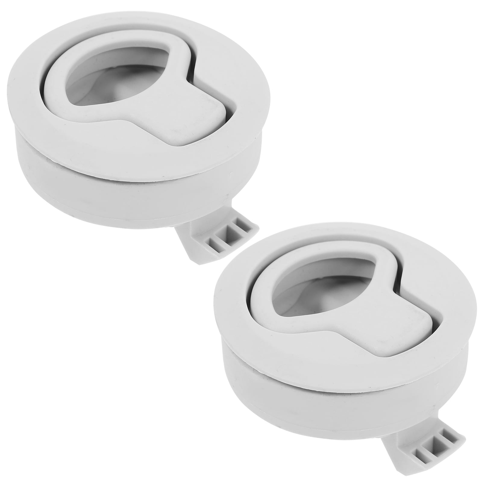 2 Sets of Round Slam Latches Marine Hatch Boat Locking Flush Pull Hatch ...