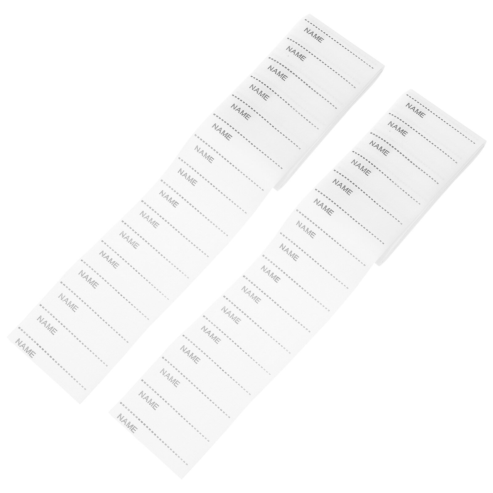 2 Sets of Washable Iron on Name Labels Garment Fabric Tags Marker for ...