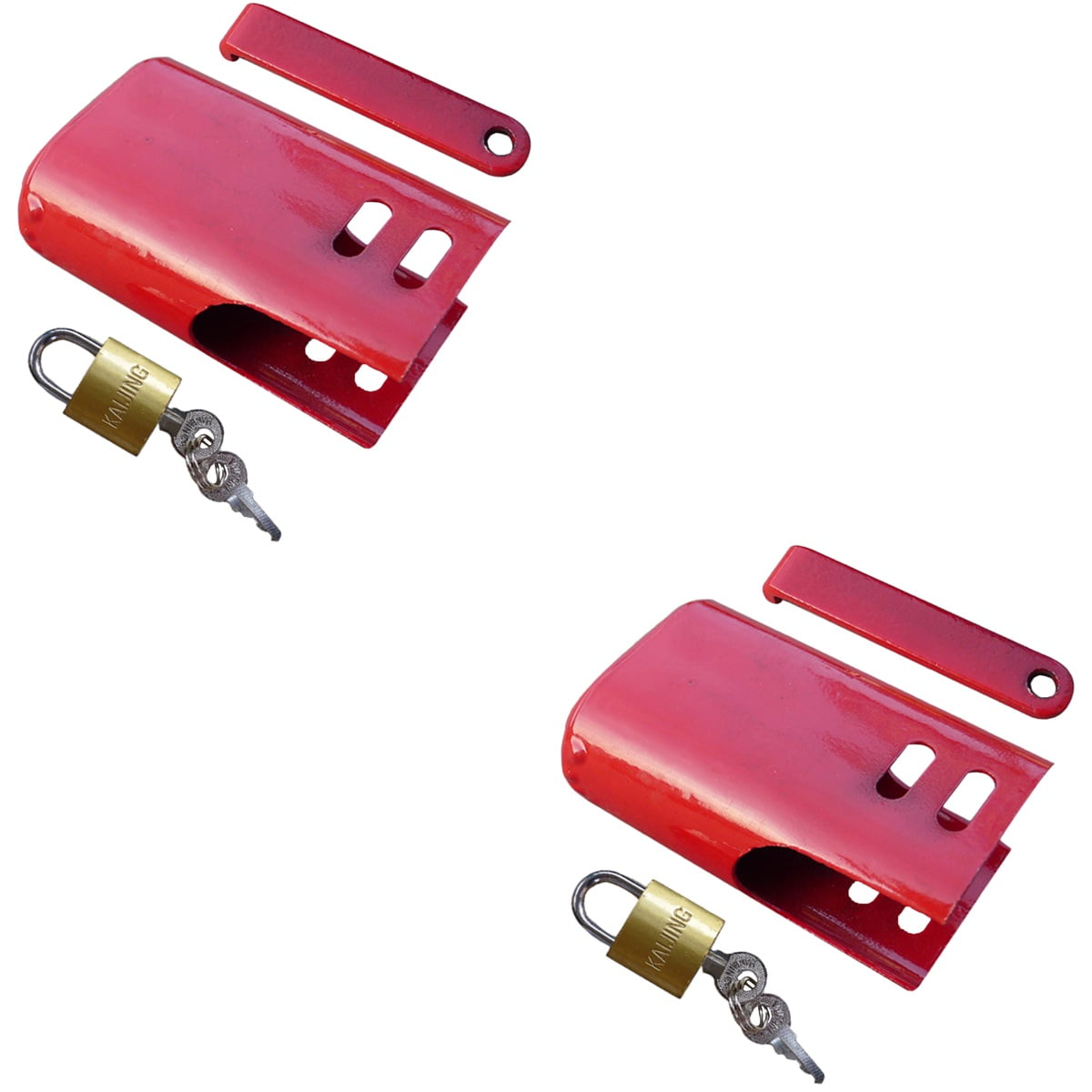 2 Sets outside Water Spigot Door Knob Lockout Device Tap - Walmart.com