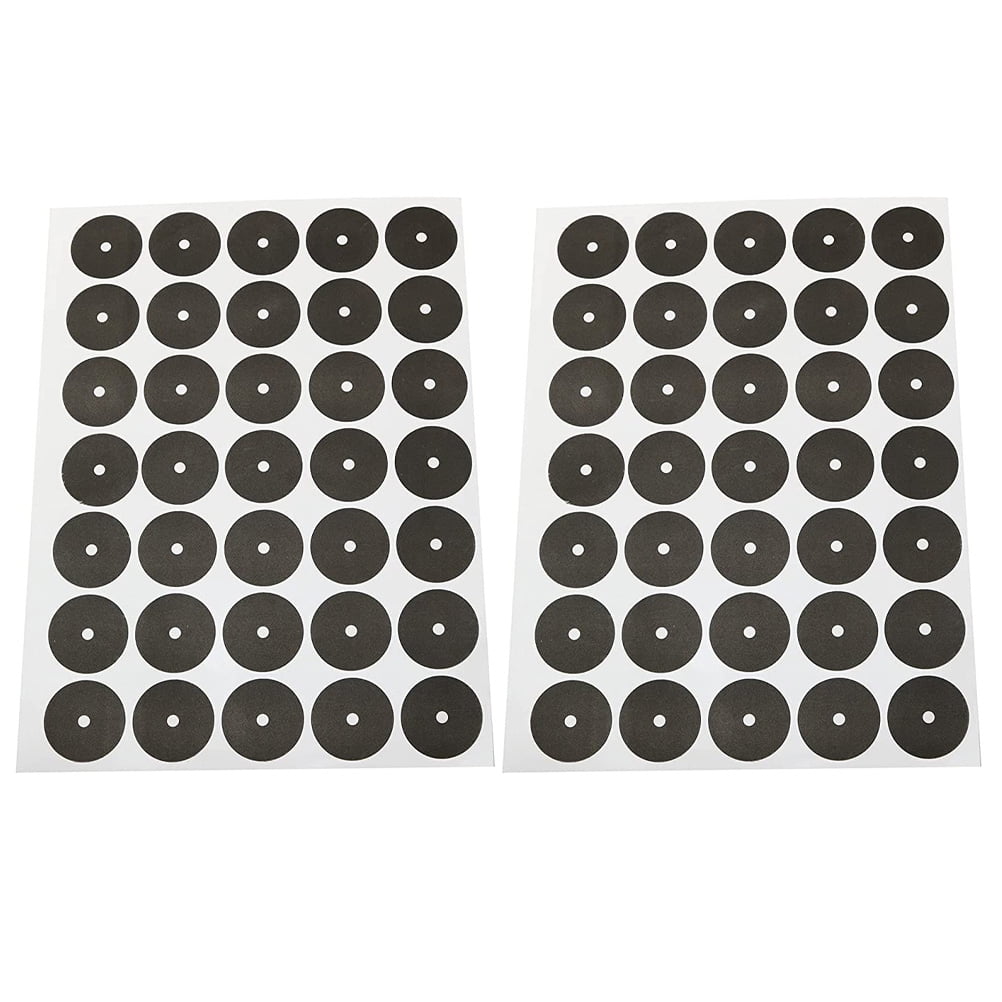 SHINYPASING Billiard Patch Stickers Black Fibre Cloth 2 Sheets ...