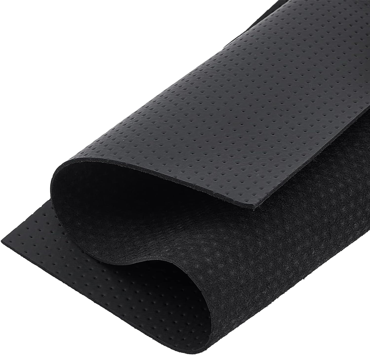 2 Sheets Black Tooling Leather Square Genuine Leather Sheet 30×30cm ...