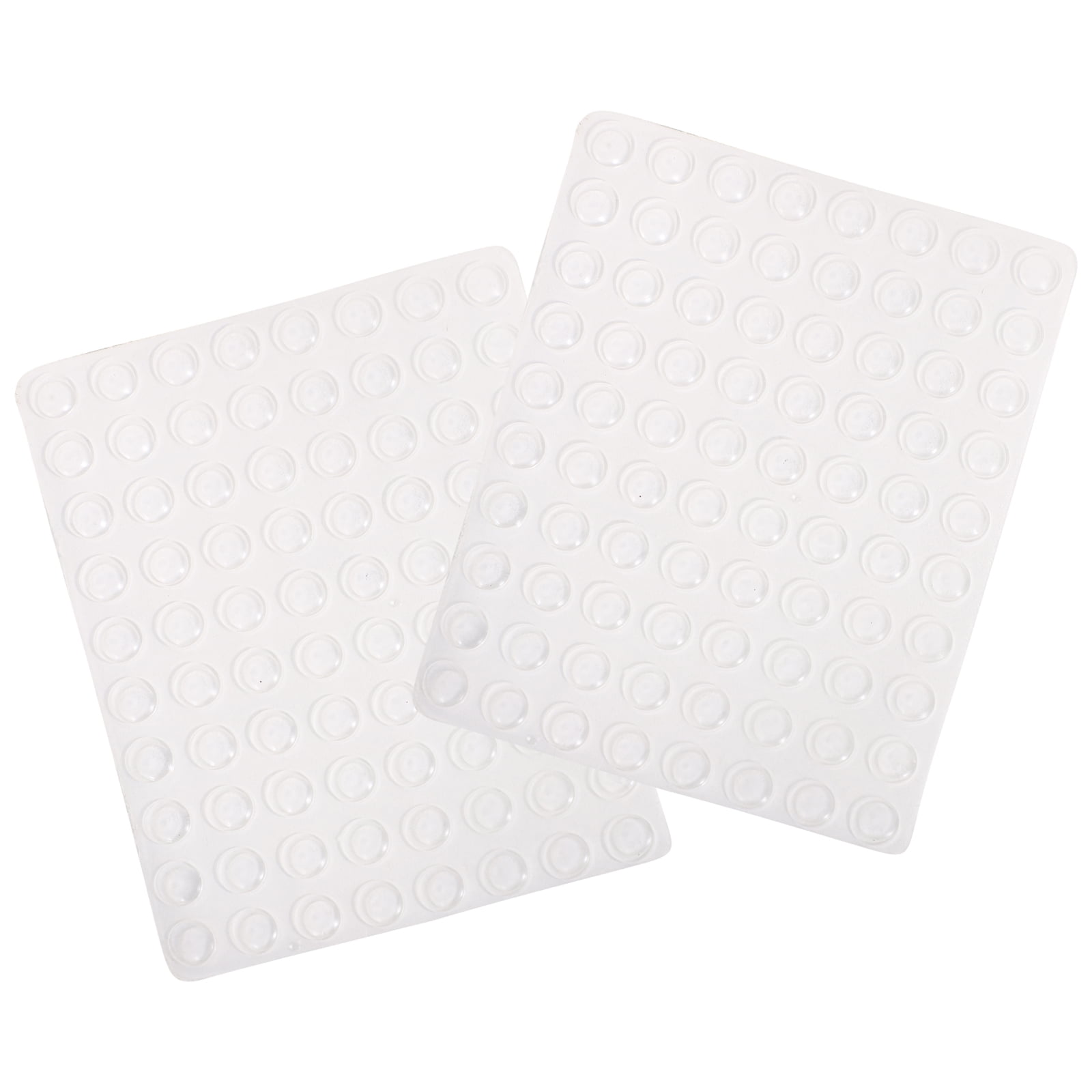 2 Sheets Cabinet Door Bumpers Self Adhesive Door Stopper Transparent ...