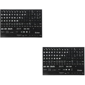 Computer Keyboard Letter Stickers