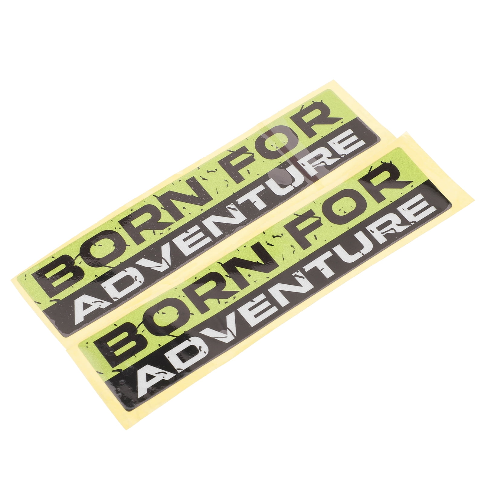 2 Sheets Emblems Car Vinyl Bumper Sticker Stickers Decal Decorations ...