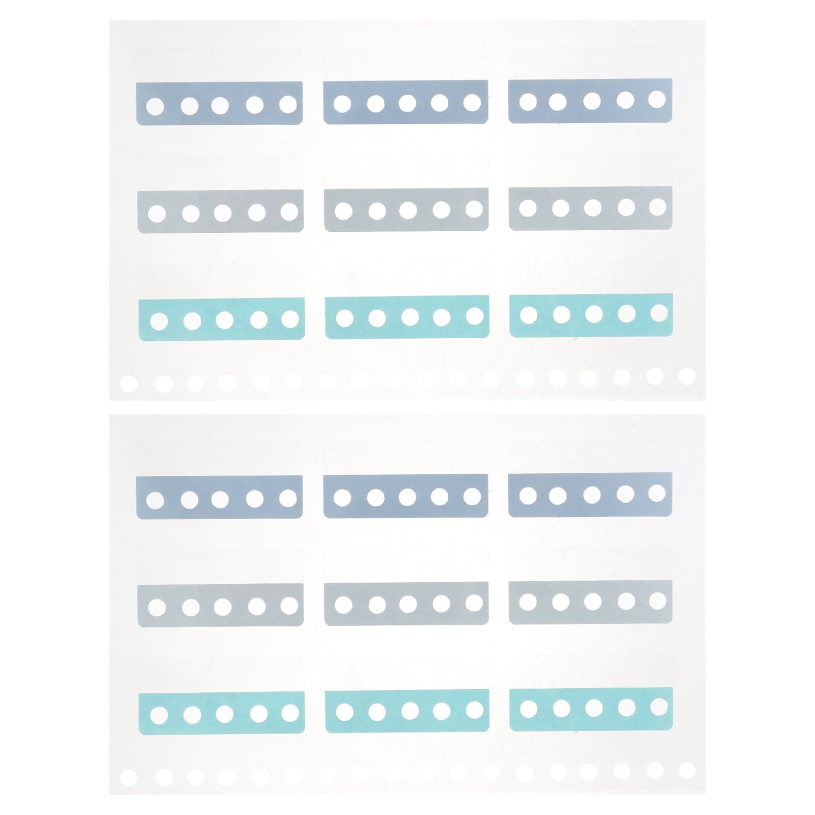2 Sheets Expand Tabs Sticky Tabs Page Markers Portable Book Tabs for ...