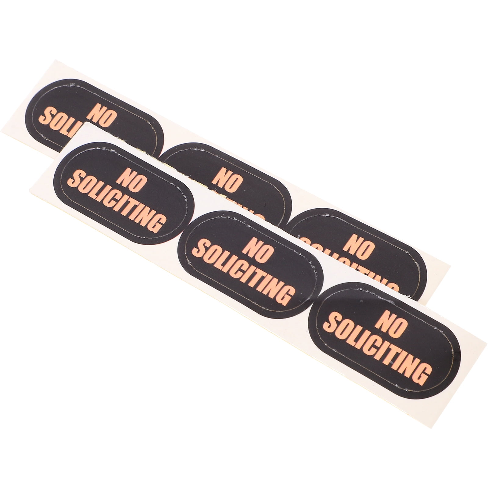 2 Sheets No Soliciting Stickers for Door No Soliciting Sign No ...