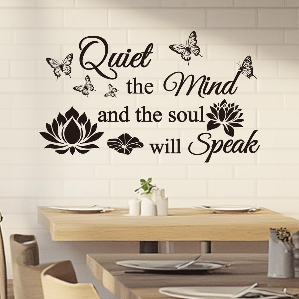 2 Sheets Self Adhesive Wall Stickers Wall Posters and Prints Lotus ...