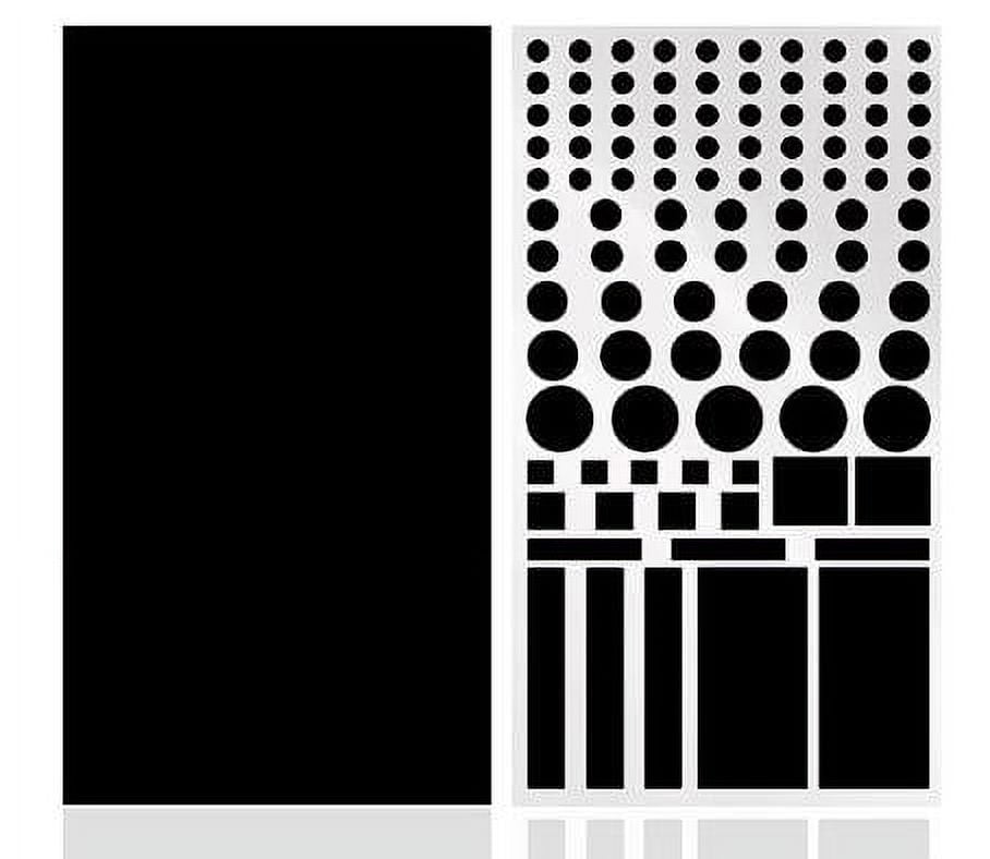 2 Sheets Shading Stickers LED Light Blocking Stickers Routers Shading ...
