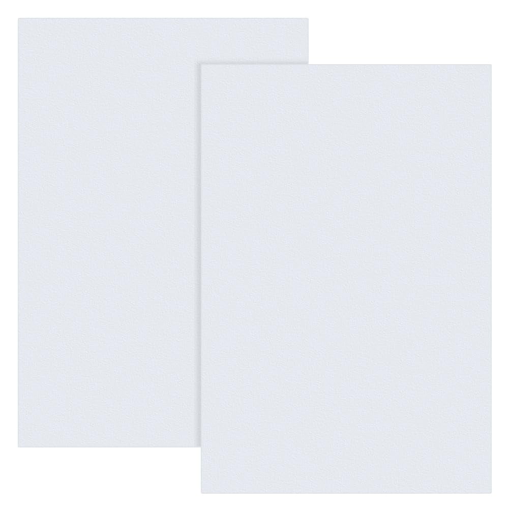 2 Sheets White Plastic Sheet 11.8x7.9 inch Plastic Plates 2mm Thick ...