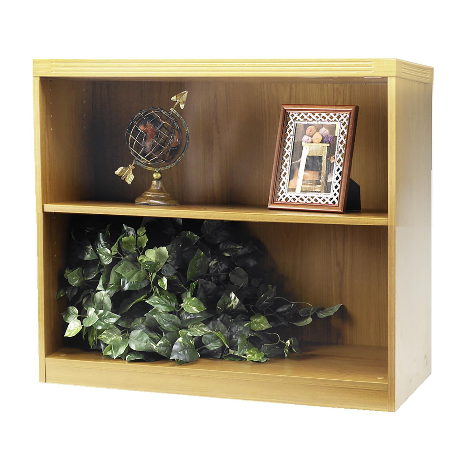 2 Shelf Bookcase (1 fixed shelf), Maple - Walmart.com