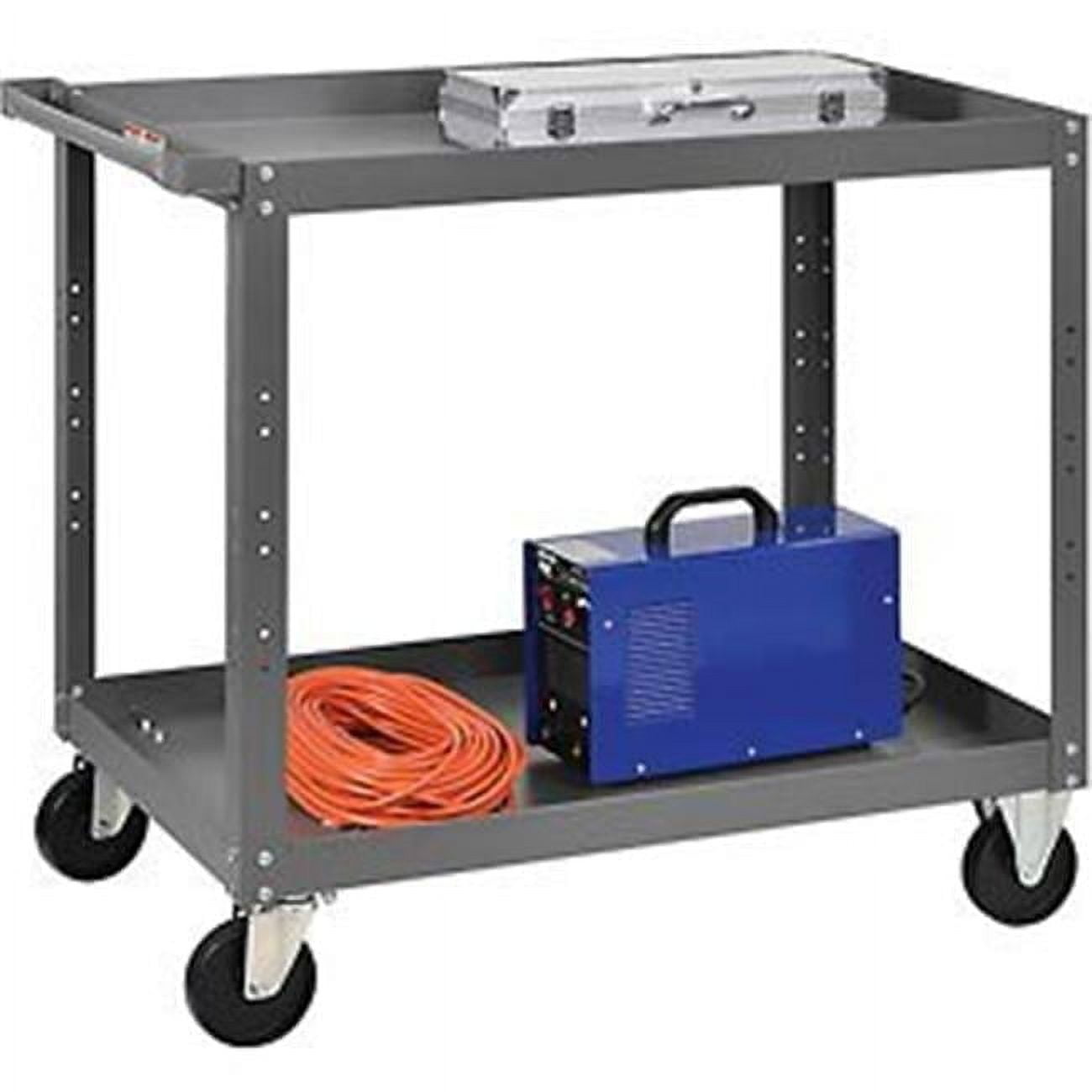 2 Shelf Steel Stock Cart, 36 x 24 in. - 800 lbs - Walmart.com