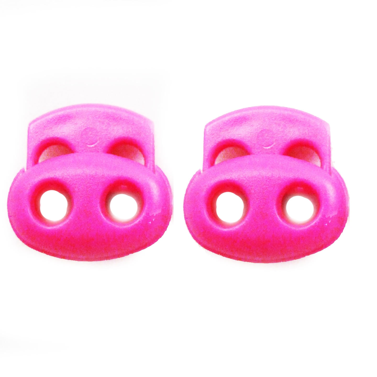 2 Shoe Lace Shoelace Buckle Rope Clamp Cord Lock Stopper Run Sports ...