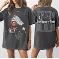 2 Side Michael Bad World Tour 1987 T-Shirt, Vintage King of Pop Concert ...