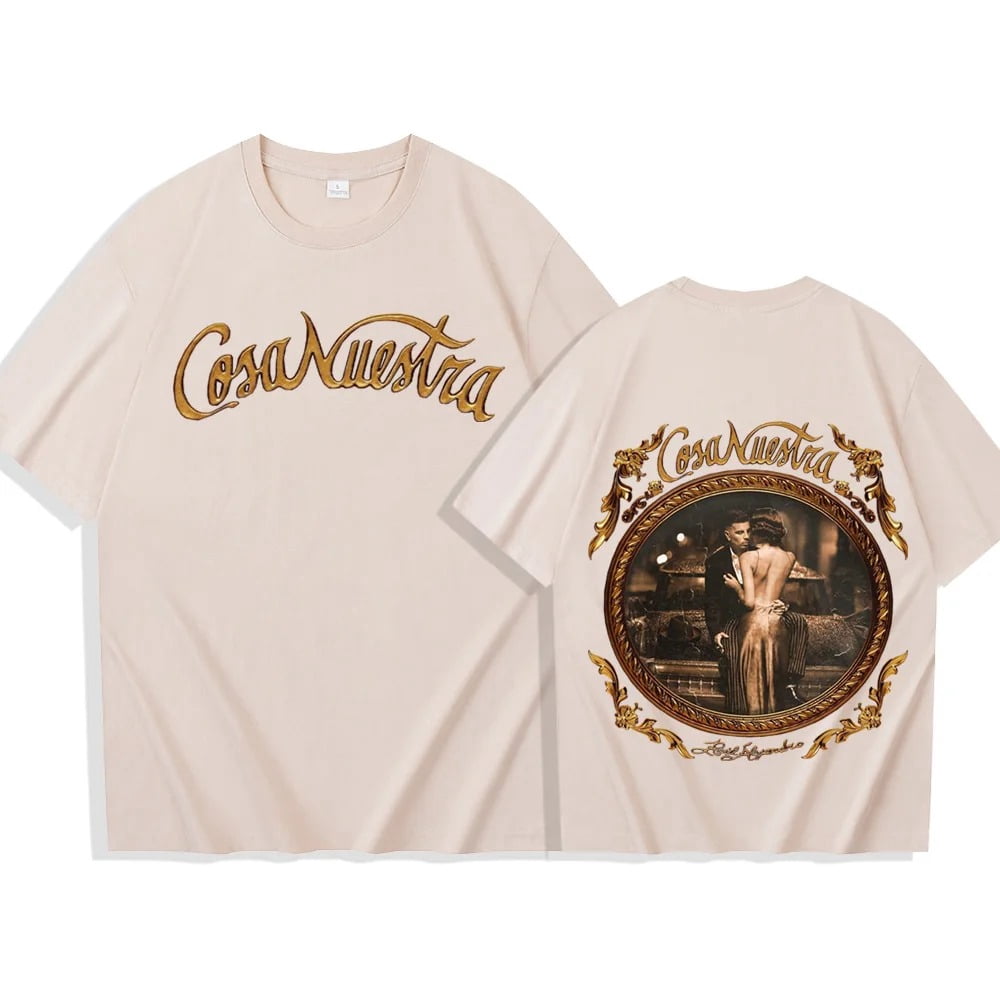 2 Side Rauw Alejandro Coca Nuestra 2025 T-Shirts, O-Neck Short Sleeve ...