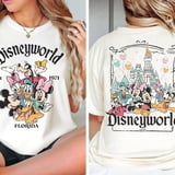 2 Side Retro Disneyworld Florida Shirt Mickey And Friends Est 1971 T ...