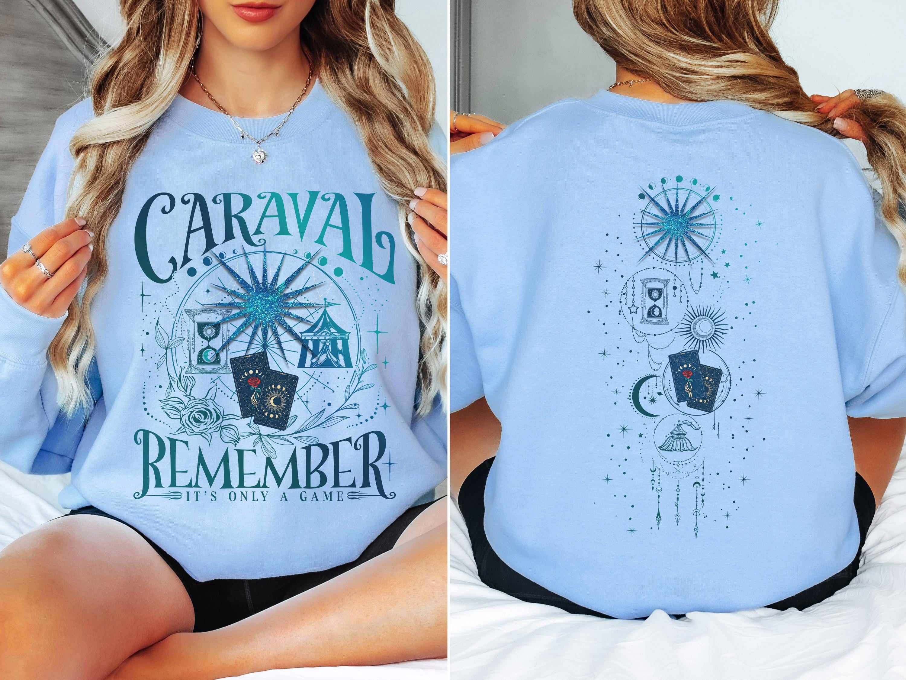 2 Sided Caraval Sweatshirt Bookish Shirt for Stephanie Garber Fans ...