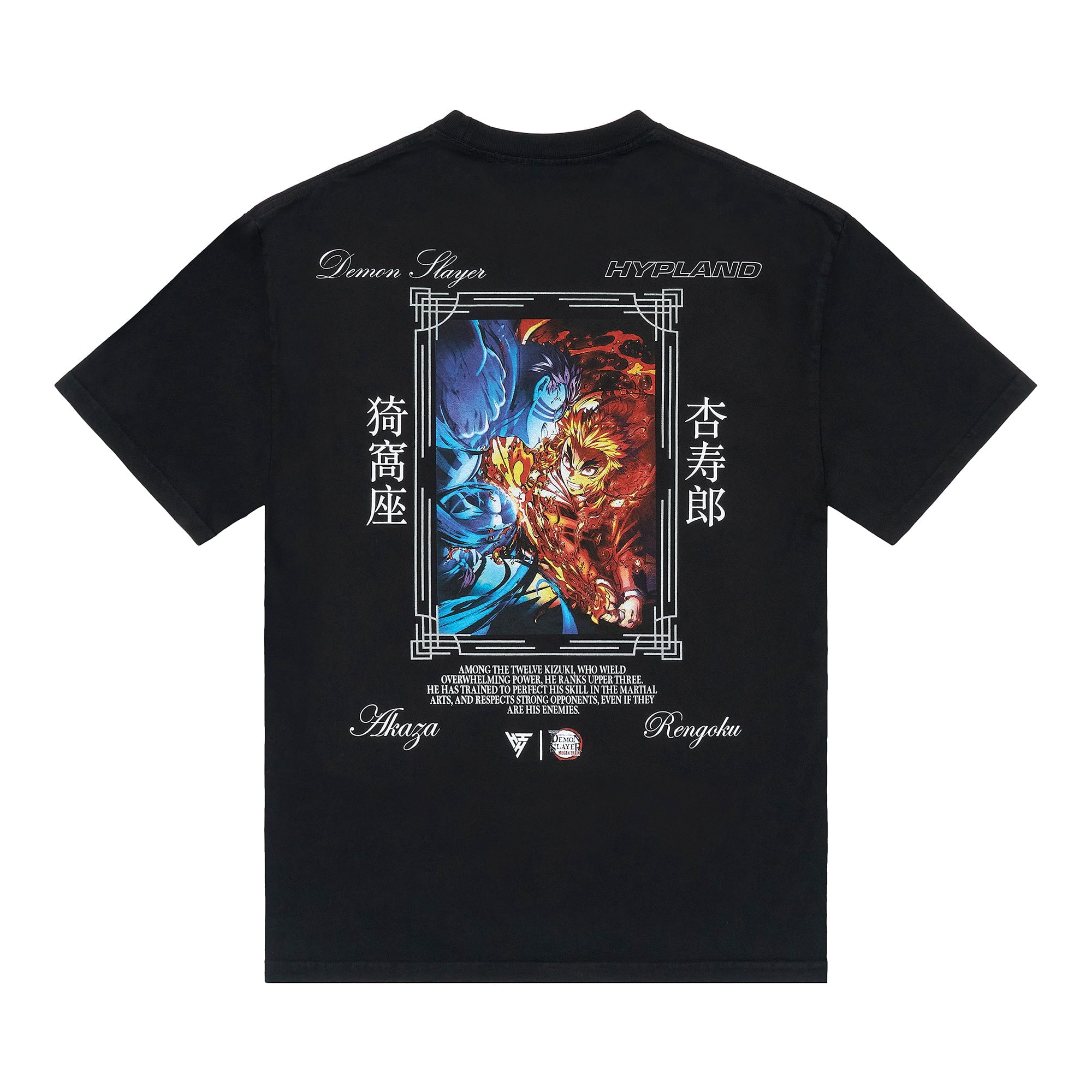 2 Sided Demon Slayer Tanjiro Kamado Graphic T-Shirt - Walmart.com