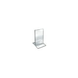 2-Sided Double-Foot Acrylic Sign Holder (Vertical - 3.5"W x 5"H ...