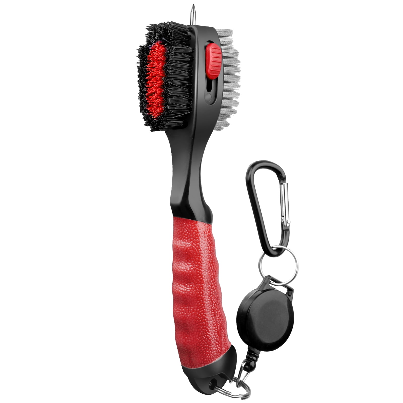 2 Sided Golf Club Brush Cleaner Retractable Groove Cleaning Tool Kit ...