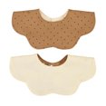 2-Sided Infant Feeding Bib Cotton Baby Burpling Cloth Gentle On Skin ...