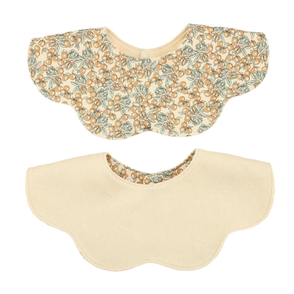 2-Sided Infant Feeding Bib Cotton Baby Burpling Cloth Gentle On Skin ...