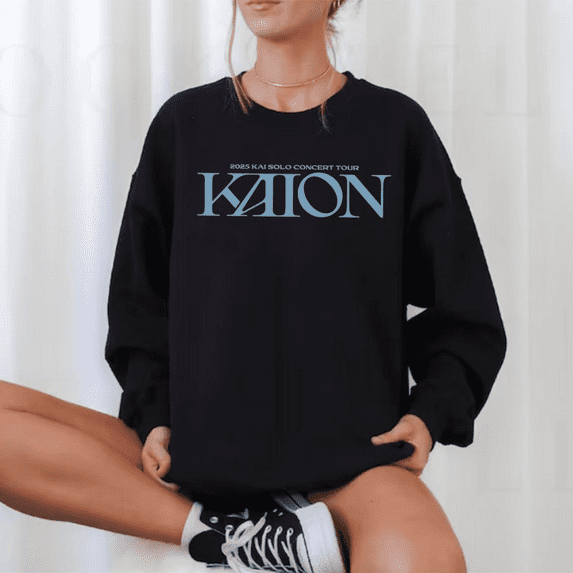 2 Sided Kai KAION Tour 2025 In Us Sweatshirt, Kai Wait On Me Album ...
