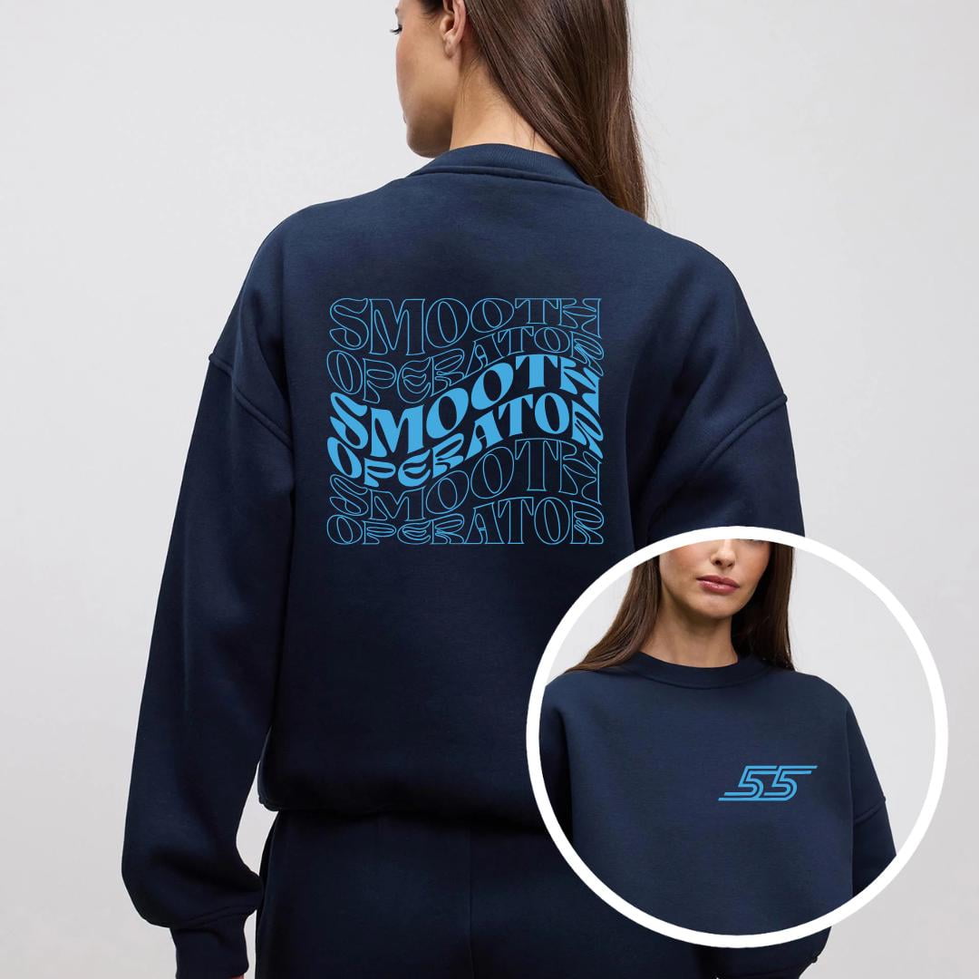 2-Sided Racing Sweat, Retro Motorsport Crewneck, Double-Sided Race Day ...