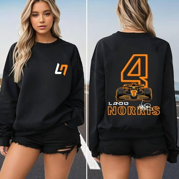 2 Sided Retro Racing Style Sweat, Vintage Motorsport Sweast, Open-Wheel ...