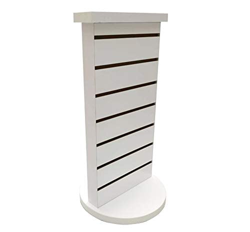 2-Sided Slatwall Counter Spinner Maple Display Rack Great for Gift ...