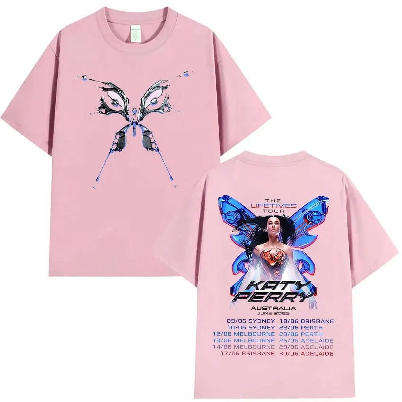 2 Sides Katy Perry The Lifetimes Tour 2025 Unisex T-shirt Vintage Music ...