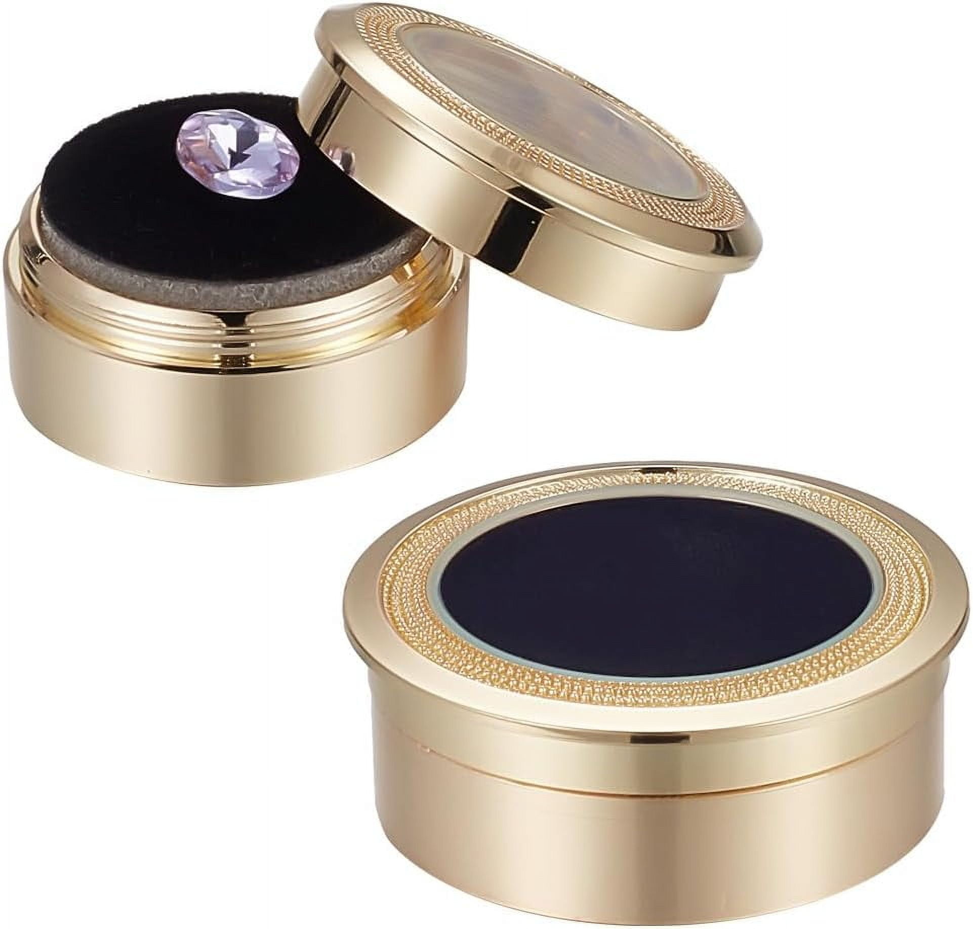 2 Sizes Gemstone Display Box 1.3 1.6'' Round Loose Diamond Gemstone ...