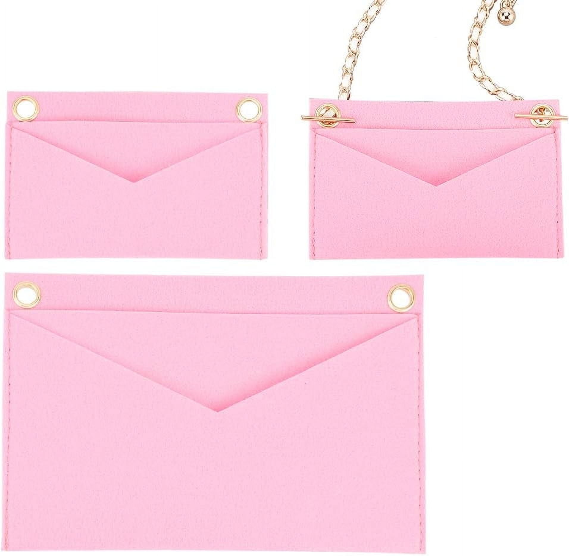 2 Sizes Purse Felt Organizer Insert Women Pochette Conversion Kit (No ...
