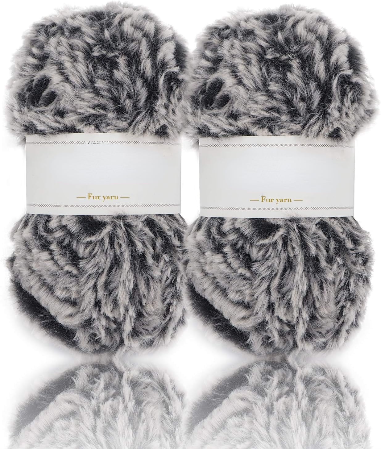 2 Skeins /6 Skeins Super Soft Fur Yarn Chunky Fluffy Faux Fur Yarn ...