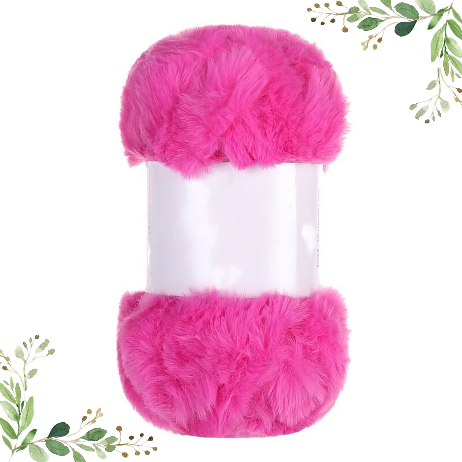 2 Skeins Yarn Chunky Faux Yarn Eyelash Yarn For Crochet Knit Coarse ...