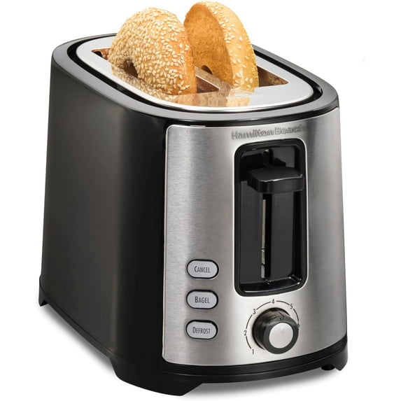 2 Slice Extra Wide Slot Toaster with Bal & Defrost Settings, Shade ...