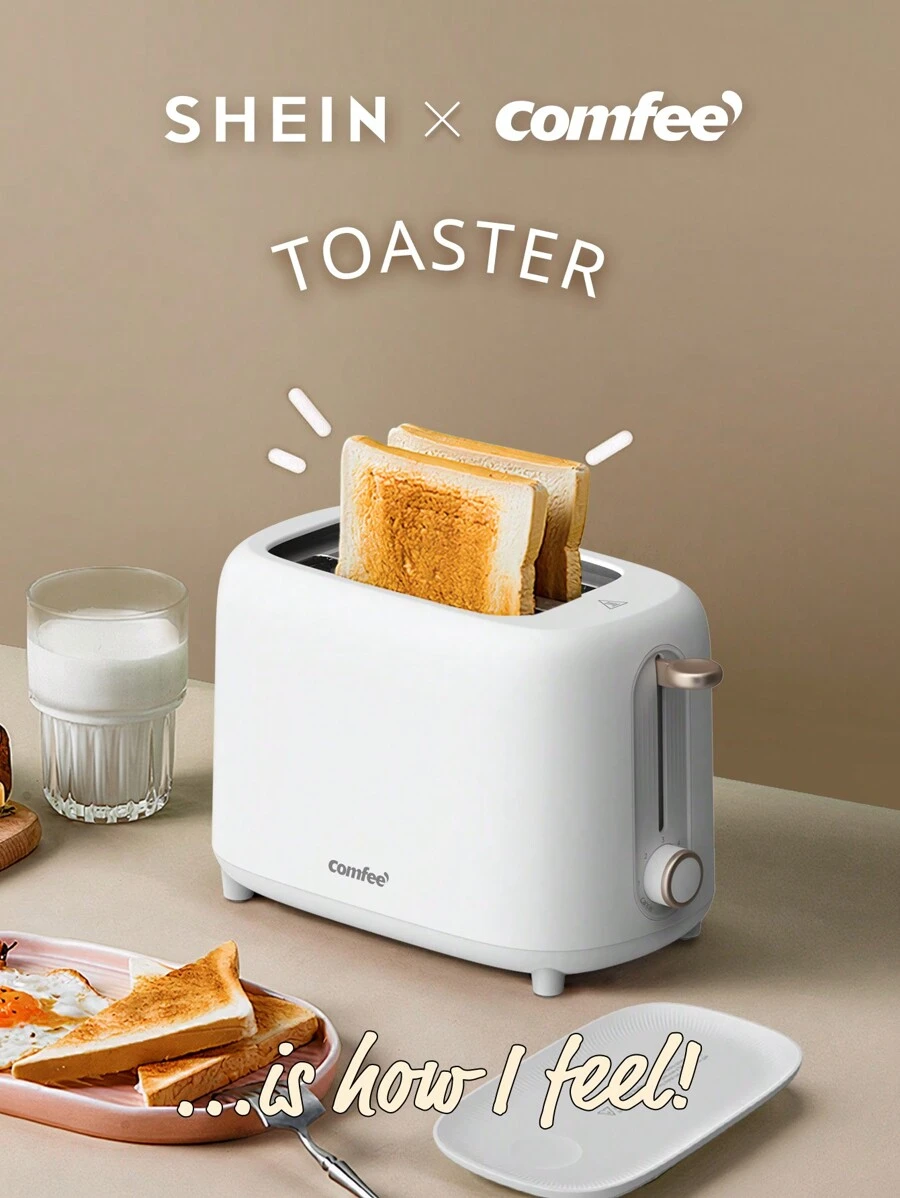 2-Slice High-Efficiency Toaster with 6 Browning Settings, Compact ...