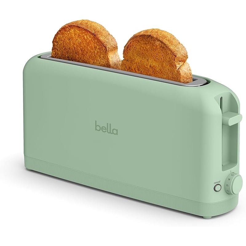 2-Slice Slim Toaster – Compact & Space-Saving with 6 Shade Settings ...