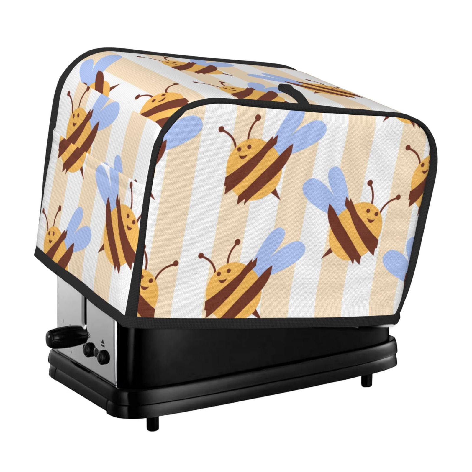 2 Slice Toaster Cover with Pockets - A Bee Water Proof Dustproof ...