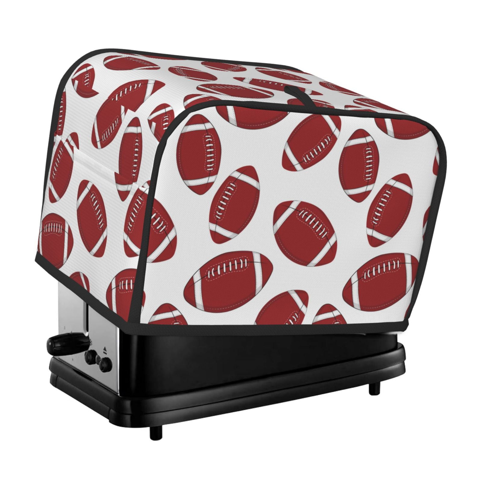2 Slice Toaster Cover with Pockets - American football cute Water Proof ...