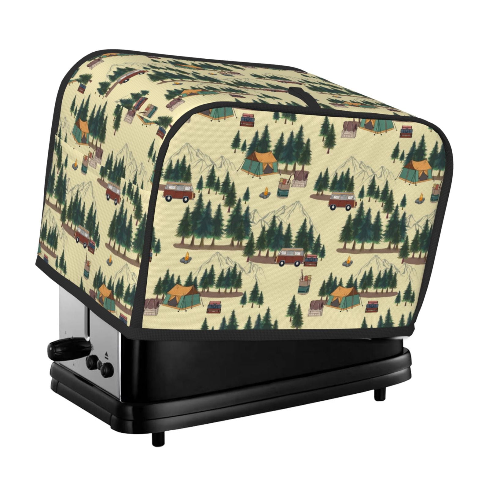 2 Slice Toaster Cover with Pockets - Camping Caravan 1 Water Proof ...