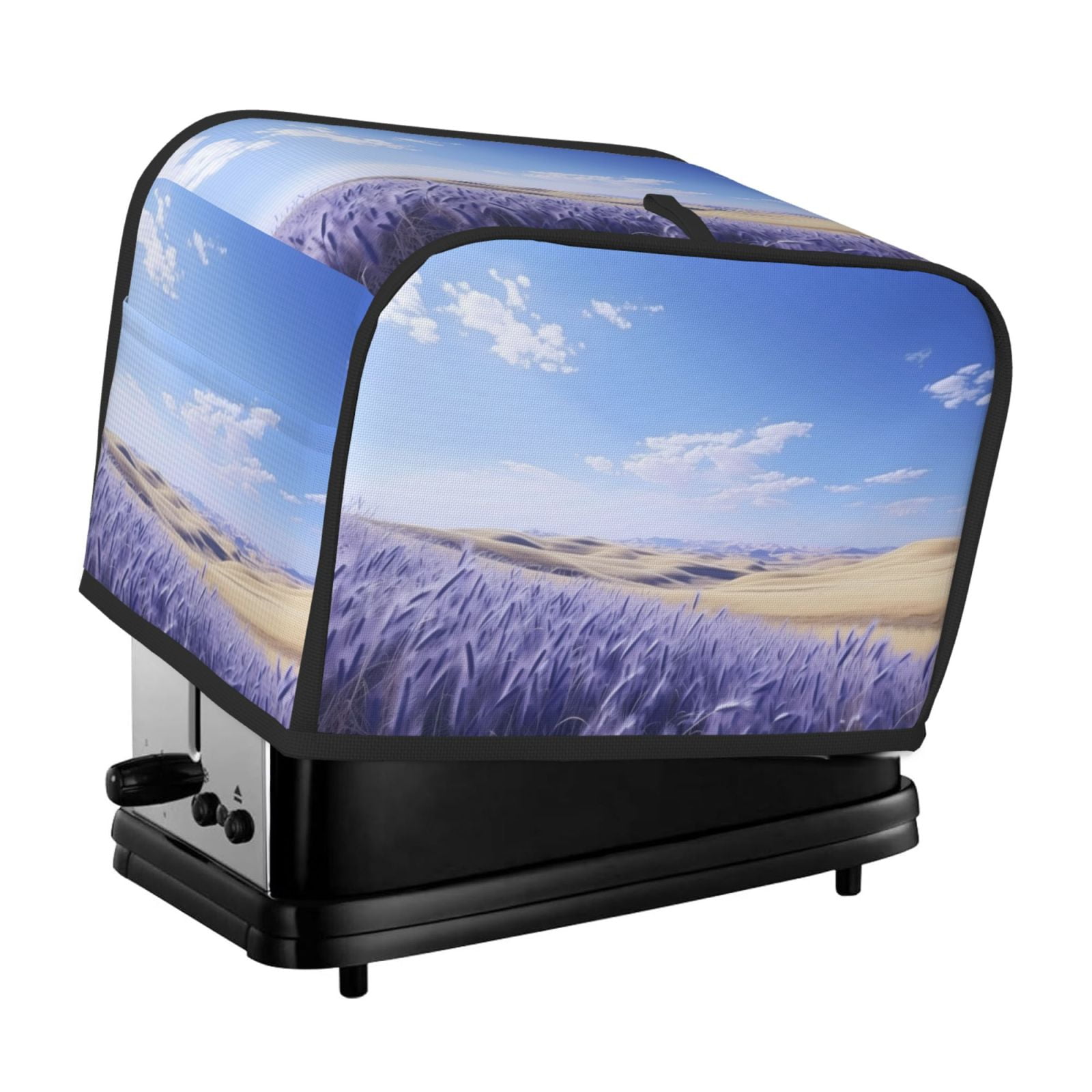 2 Slice Toaster Cover with Pockets - Lavender Fields Under Blue Sky ...