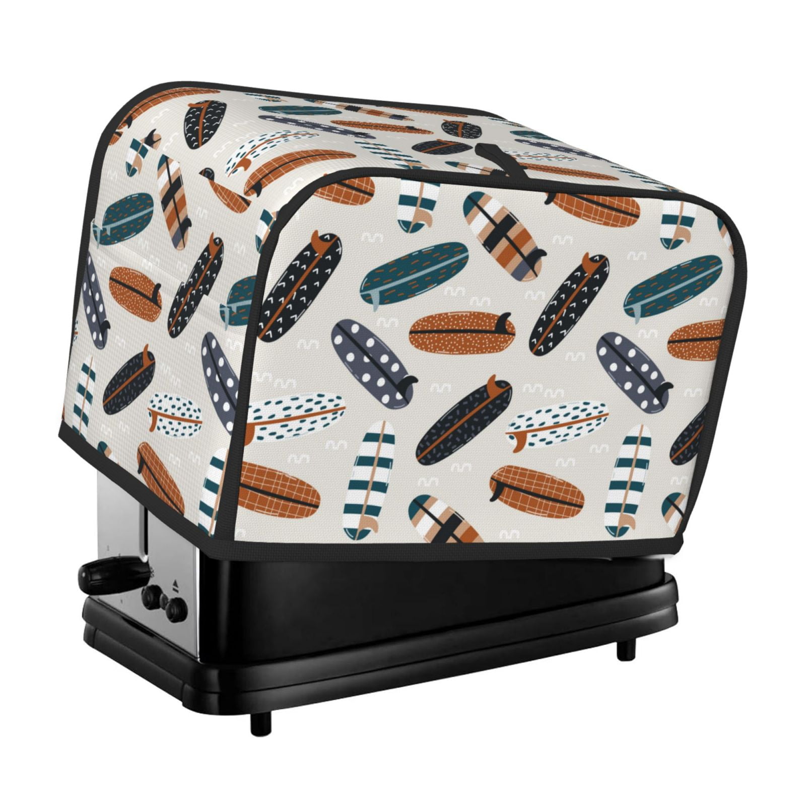 2 Slice Toaster Cover with Pockets - Summer surf boards Water Proof ...