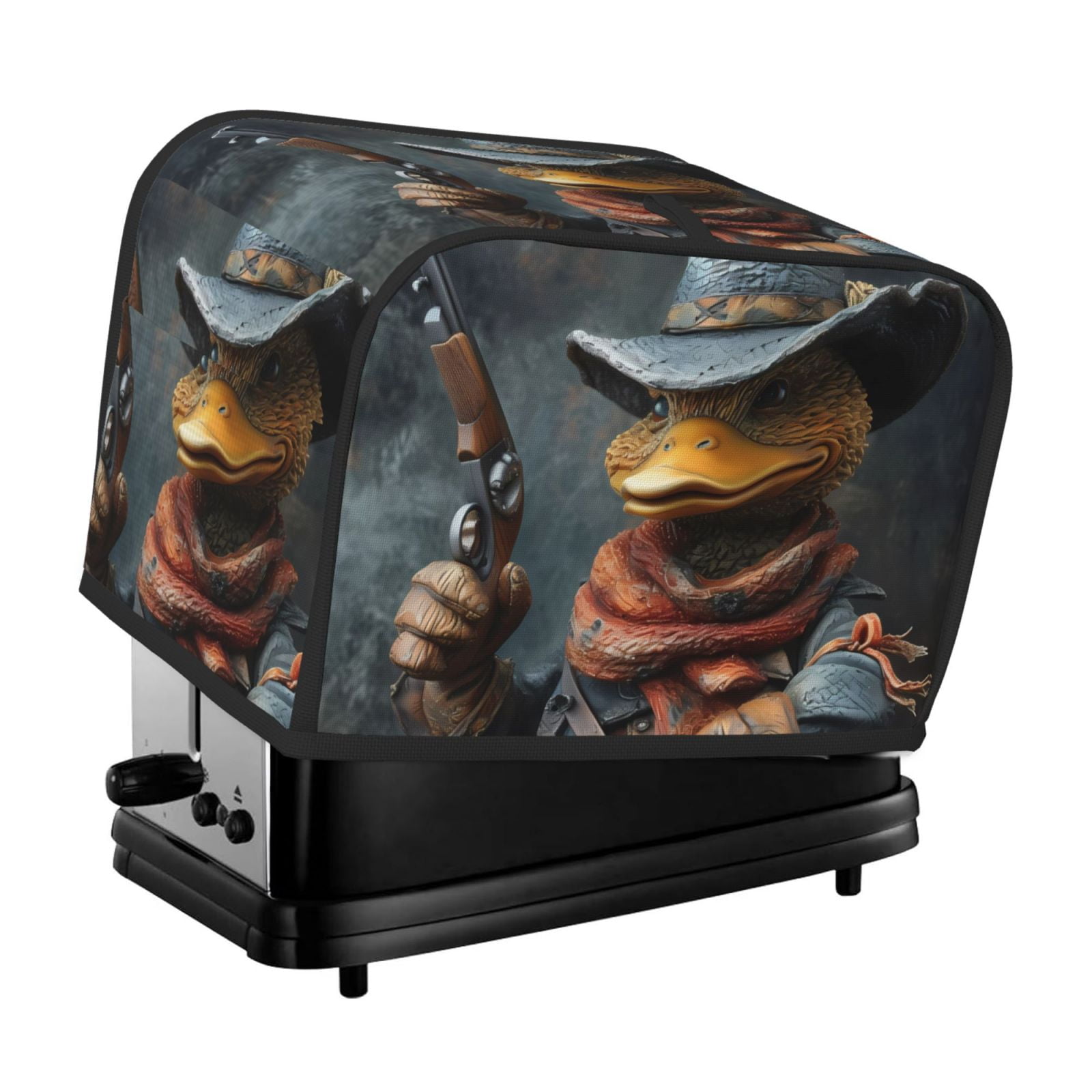 2 Slice Toaster Cover with Pockets - Western Cowboy Duck Water Proof ...
