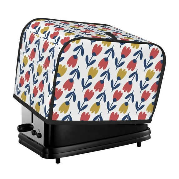 2 Slice Toaster Cover with Pockets - cartoon flowers_A Water Proof ...