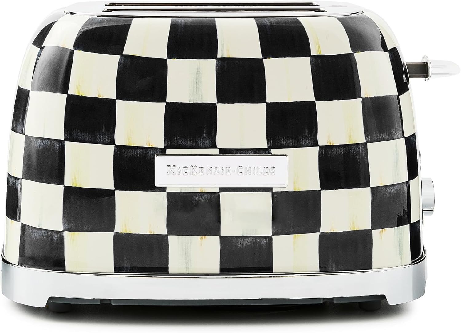 2-Slice Toaster, Decorative Toaster for Kitchen, Black-and-White ...