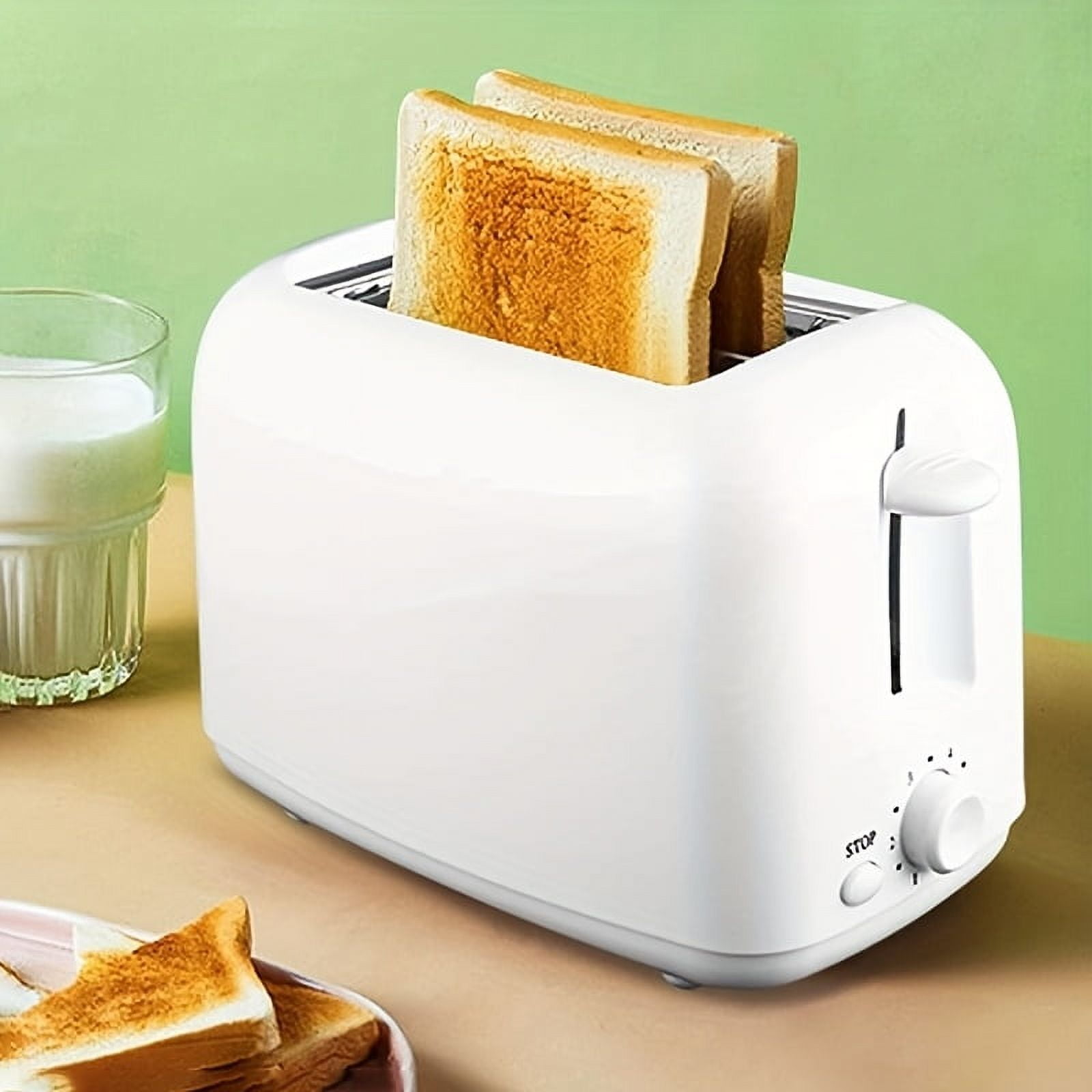 2-Slice Toaster Sandwich Maker with 6 Browning Settings, Removable ...